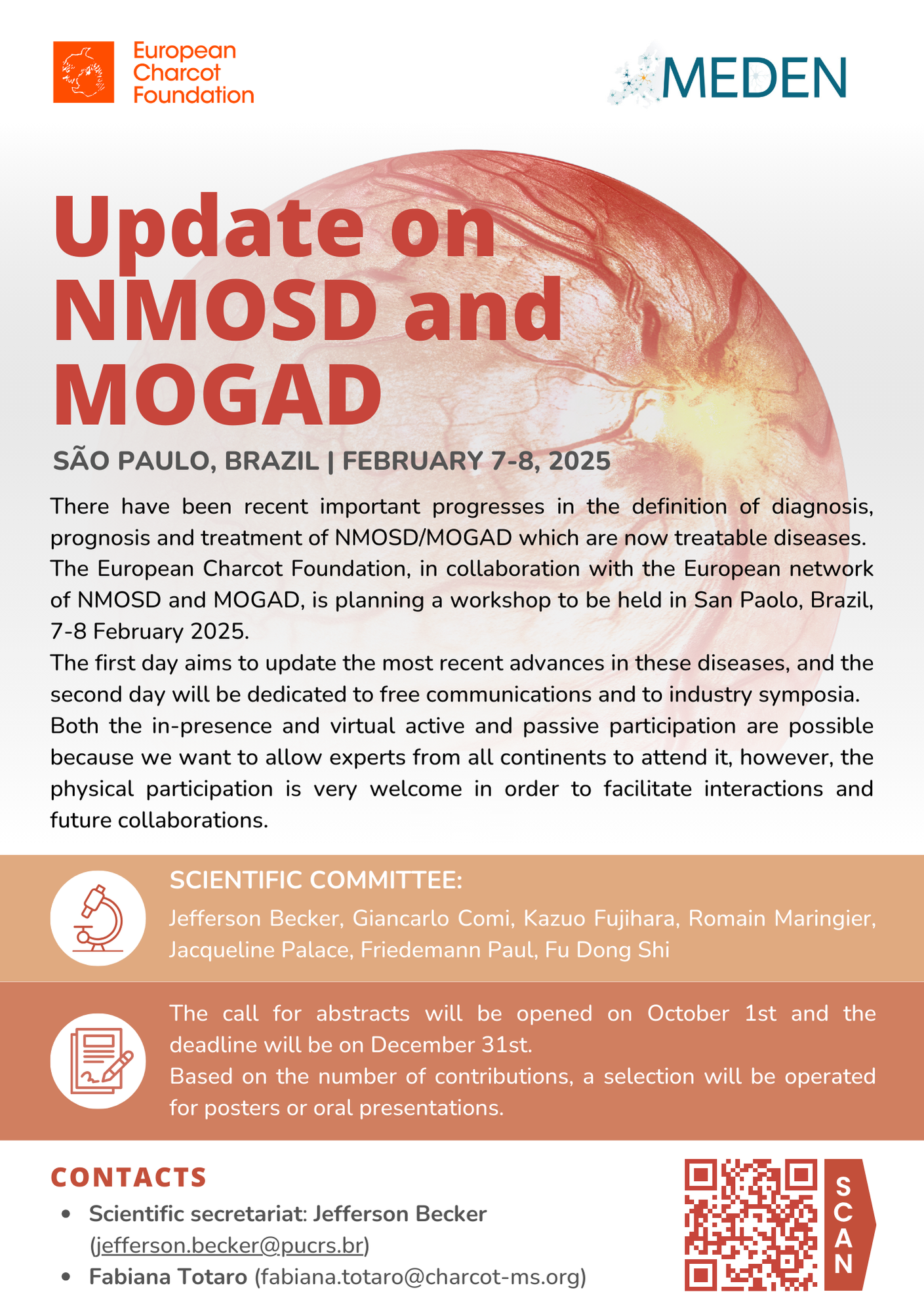 'Update on NMOSD and MOGAD' Workshop | European Charcot Foundation